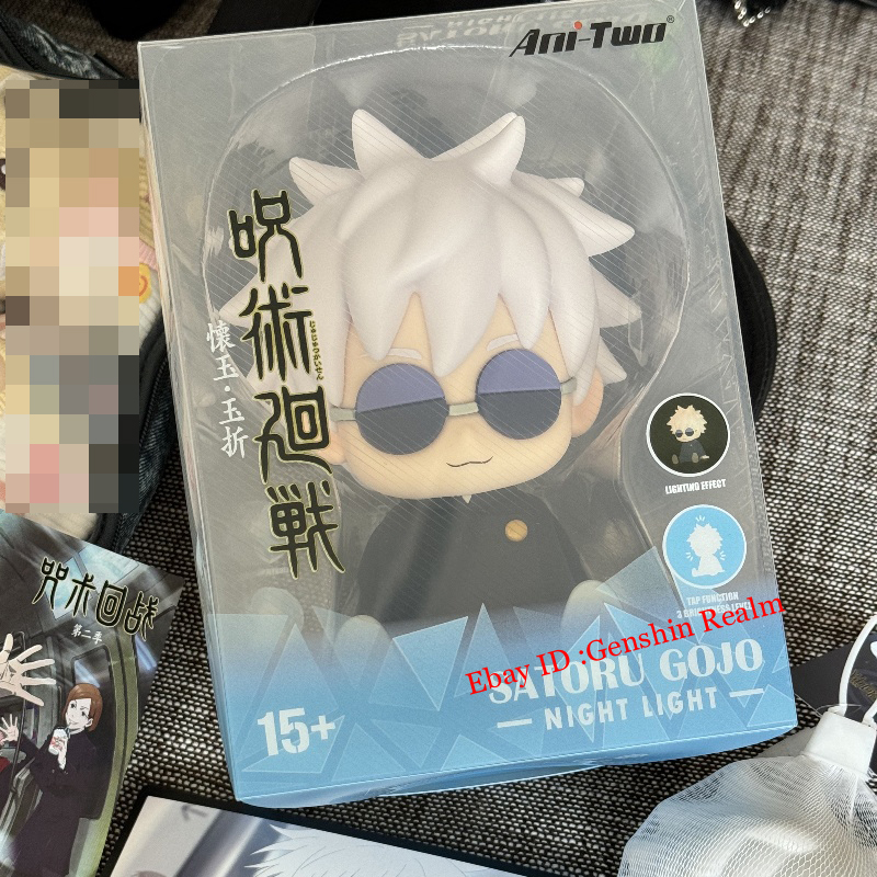 Anime Jujutsu Kaisen Satoru Gojo Bedroom Night Light Desktop Figure ...