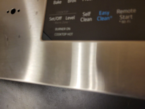 OEM LG Range Control Panel STAINLESS AGM30025501 for LREL6325F/00 ...