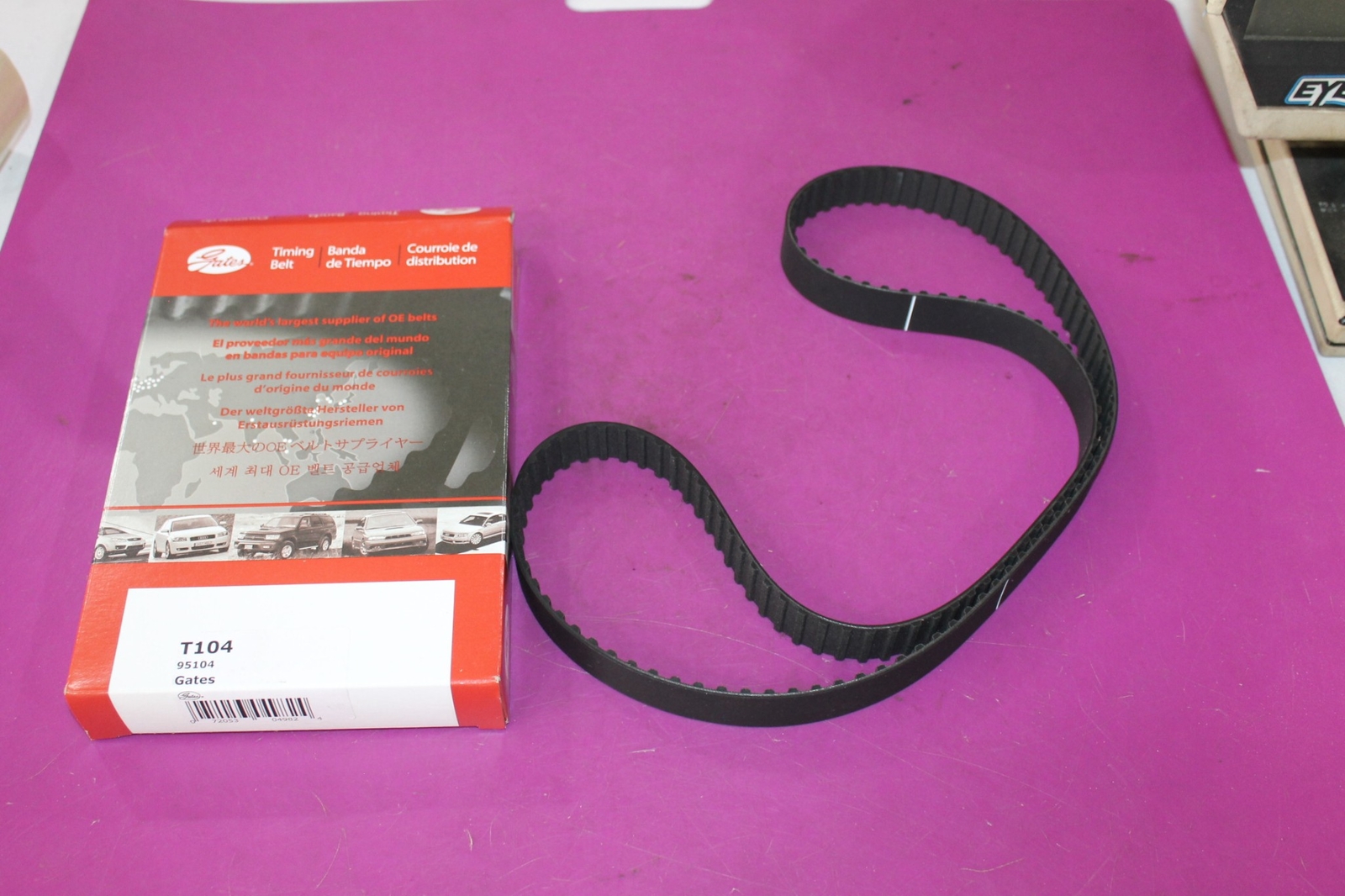 NOS Gates Timing Belt. Part T104. See pic. | eBay