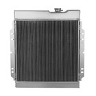 For 64-66 Ford Mustang 2.8L-4.7L L6 V8 AT/MT Full Aluminum 3-Row Racing ...