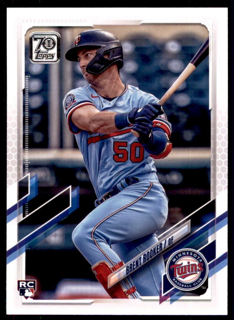 Brent Rooker 2021 Topps Series 2 Rookie Card RC #480 Minnesota Twins | eBay