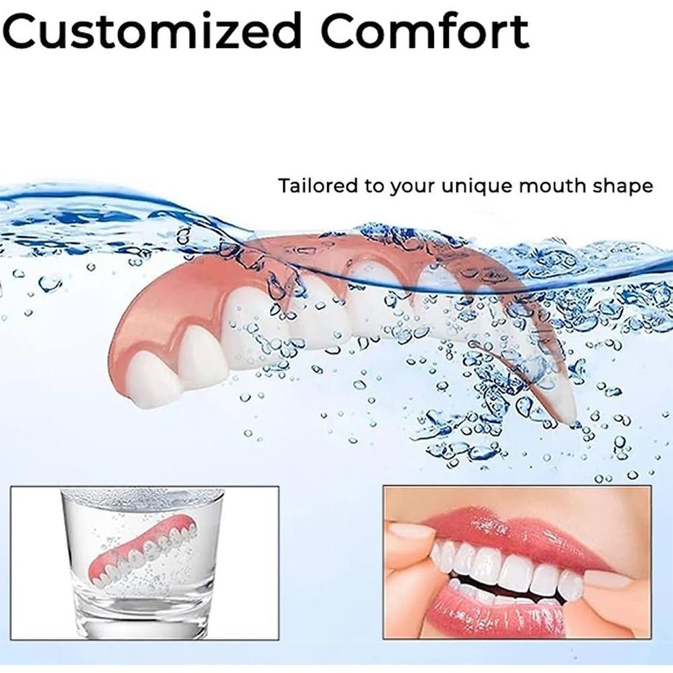 Silicone Denture Silicone Reline Kit Soft Instant Teeth For Men And ...