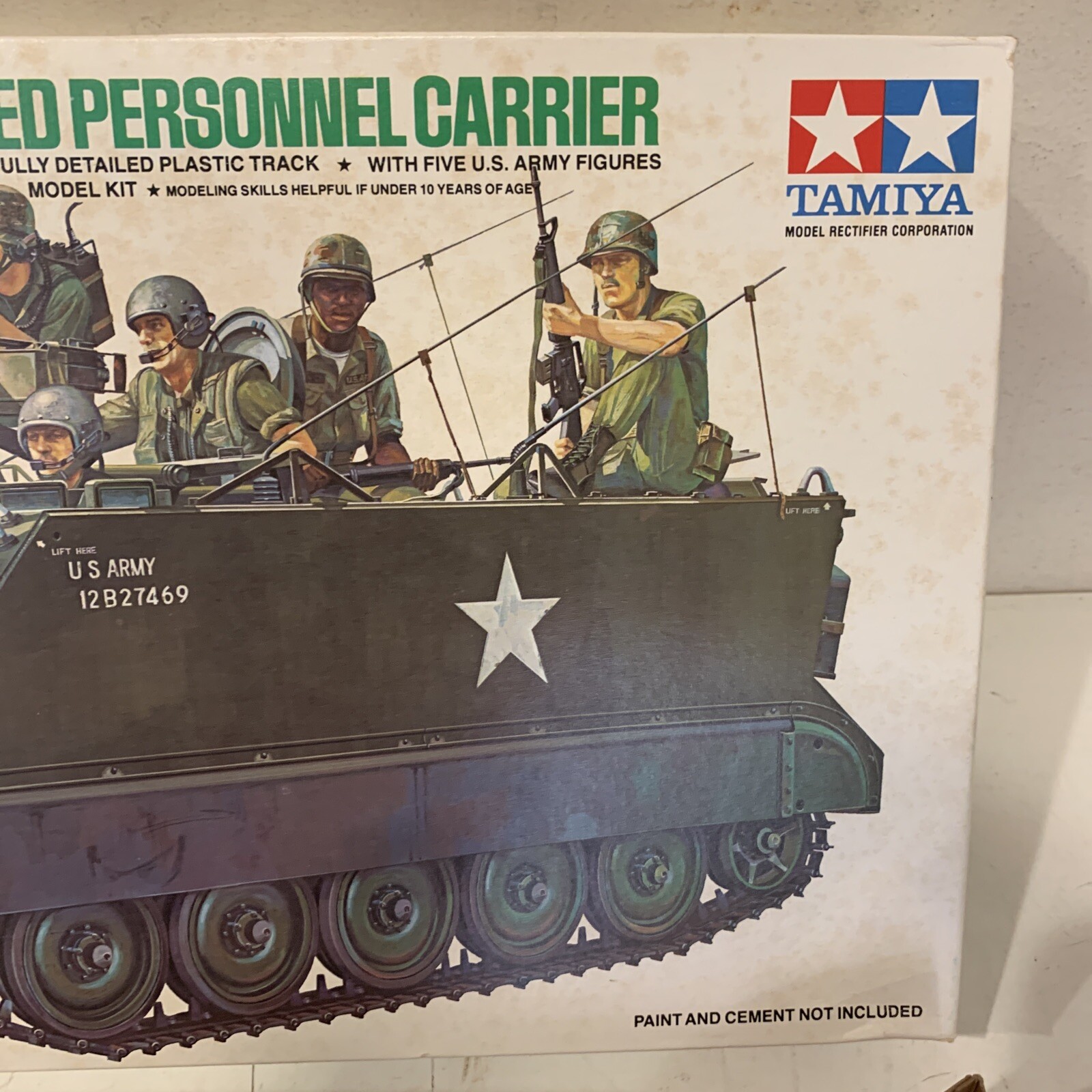 Tamiya M113 U.S Armoured Personnel Carrier 1/35 model kit No. MM-140A ...