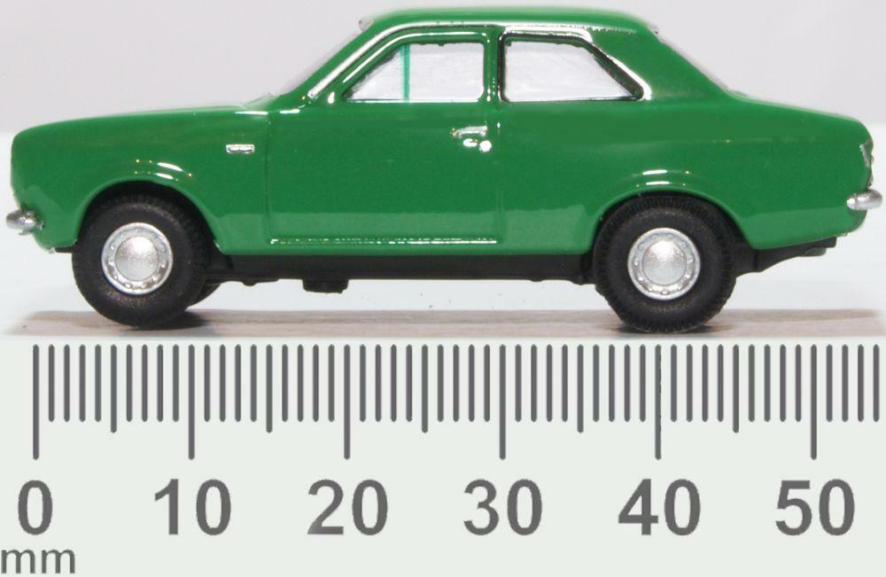 Oxford 76FE001 - Ford Escort MK1 Modena Green - 1/76 Scale 00 Gauge ...