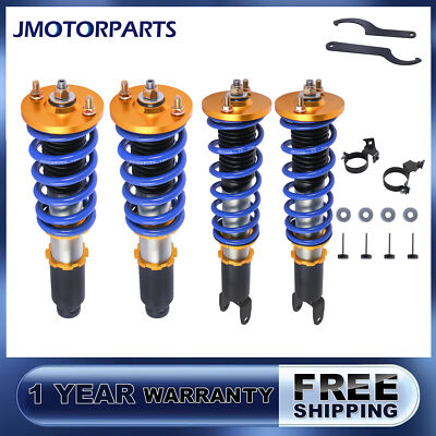 Front & Rear Complete Struts Coilovers Assembly For 1996-2000 Honda ...