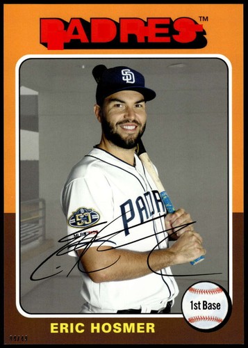 Eric Hosmer 2019 Topps Archives 5x7 #191 4/49 Padres | eBay