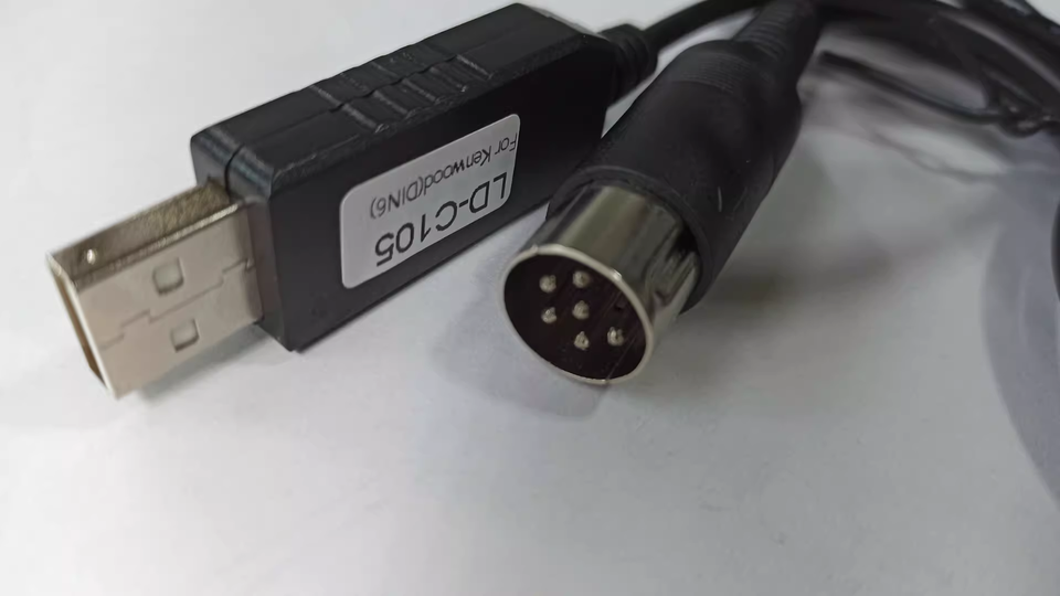 USB to CAT Din6 Cable for Kenwood TS-440 TS-450 TS-680 TS-950 TS-940 TS ...