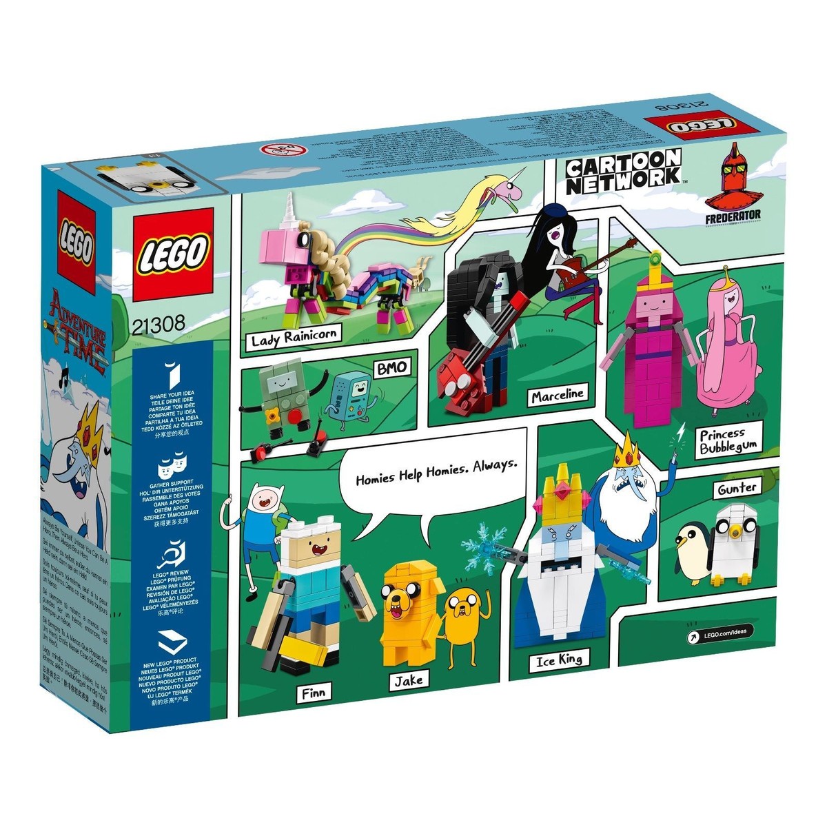 Lego Adventure Time LEGO IDEAS ADVENTURE TIME 21308 9+ Anni Cod.18900