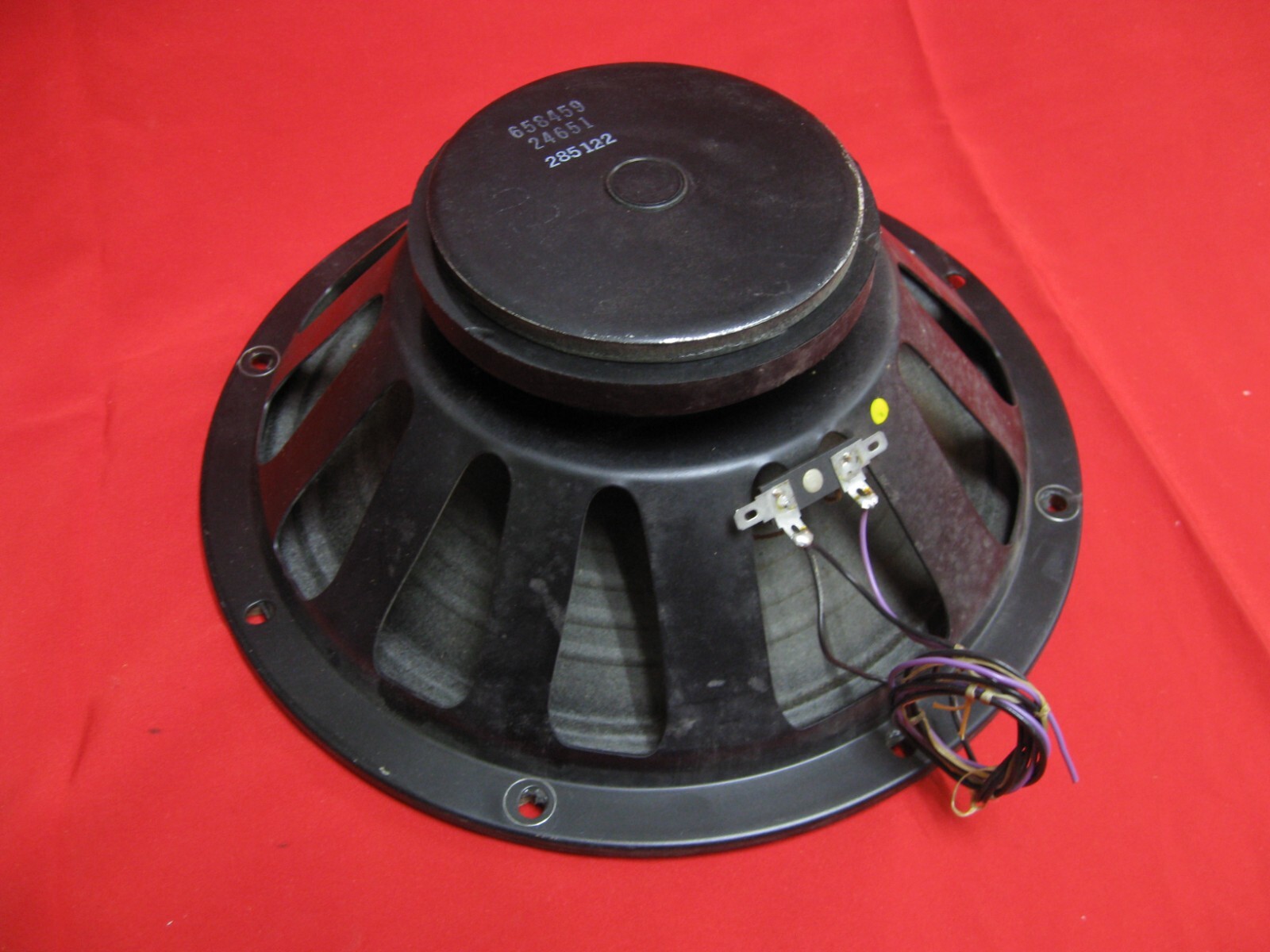 10" driver musical instrument Woofer speaker whizzer cone 658459 ...