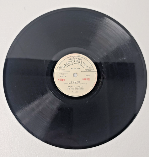 RCA Victor Record Prevue 78 Ralph Flanagan I UNDERSTAND / SOUTH 4724 ...