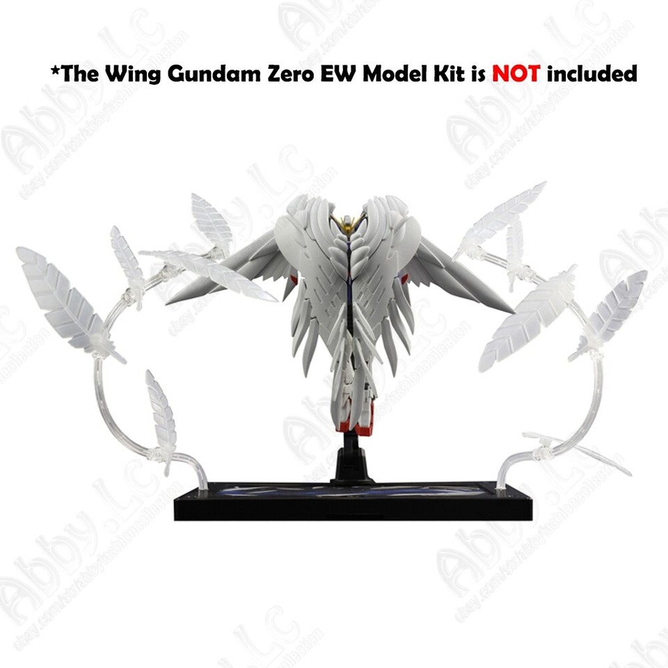 Seraphim Feather Effect Unit + Base for RG 1/144 XXXG-00W0 Wing Zero ...