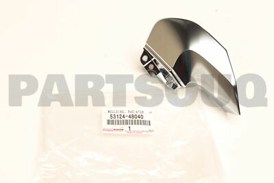 5312448040 Genuine Toyota MOULDING, RADIATOR 53124-48040 | eBay