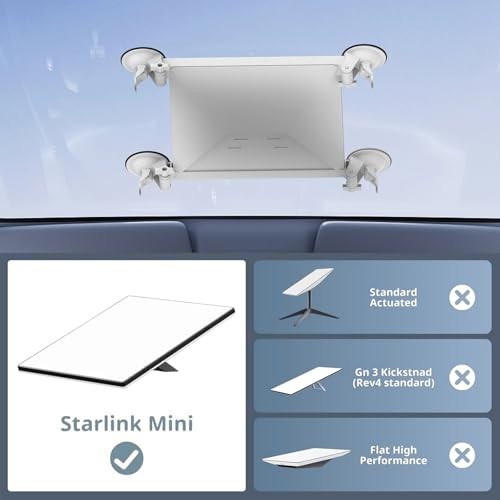 Starlink Mini Car Mount Kit,Starlink Internet Kit Satellite,Starlink RV ...