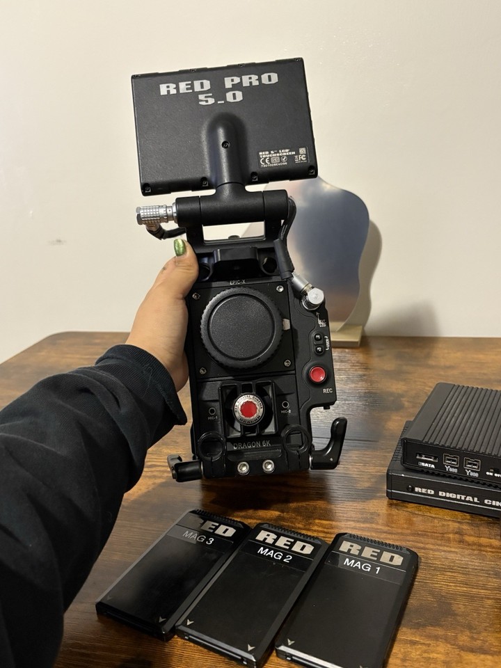 RED Epic-X Dragon 6K Cinema Camera Full Package in Great Condition! | eBay
