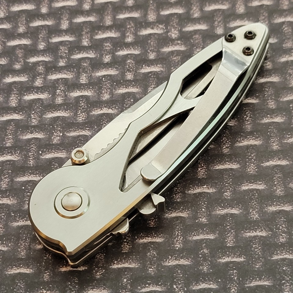 Buck 290 Rush A/O Tactical Liner Lock Folding Pocket Knife Made In USA ...