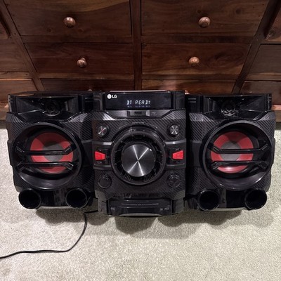 LG CM4360 XBOOM Bluetooth MegaSound Hi-Fi System – CD / USB / AUX Fully ...