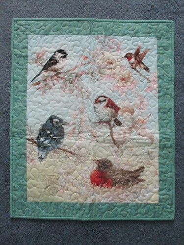 Hand Made Art Quilt / Wall Hanging "Birds " ~ 21" x 26" | eBay