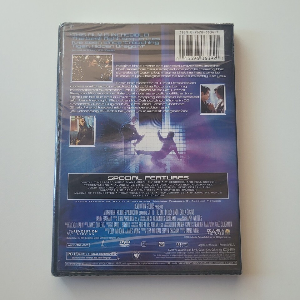 The One (DVD, 2001) Special Edition JET LI Rare DVD Movie NEW & SEALED ...