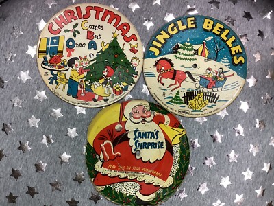 1940s Childrens Picture Tone Records (2) Record Guild Childrens Record ...