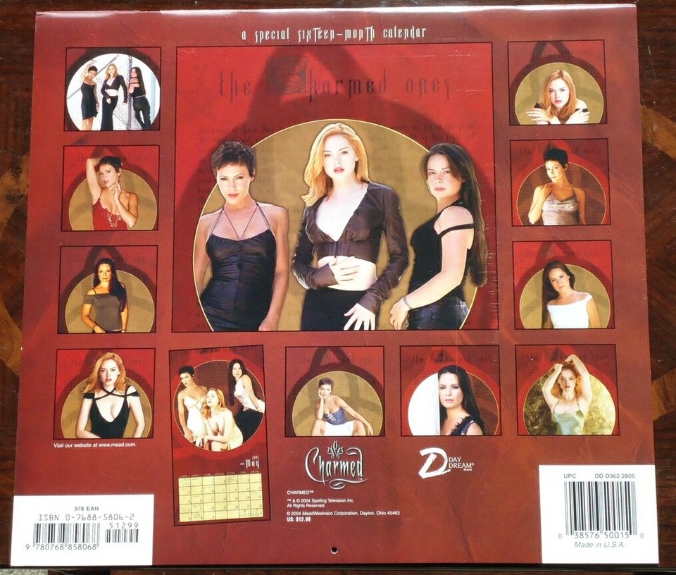 Charmed 2005 Wall Calendar(12X12) | eBay