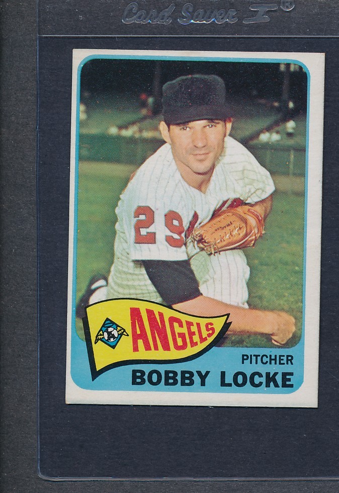 1965 Topps #324 Bobby Locke Angels EX *1405 | eBay