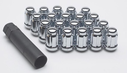 20 12x1.25 Chrome Spline Lug Nuts for Subaru Legacy Impreza WRX STi BRZ ...