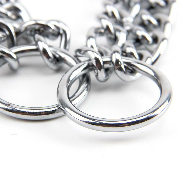 Double choke chain collar | Heavy Duty, Dog Control | All sizes ...