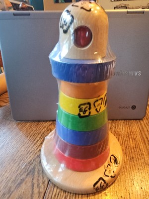 Baby Toy Ikea Stackable Lighthouse Toy Rainbow Colors New Sealed | eBay