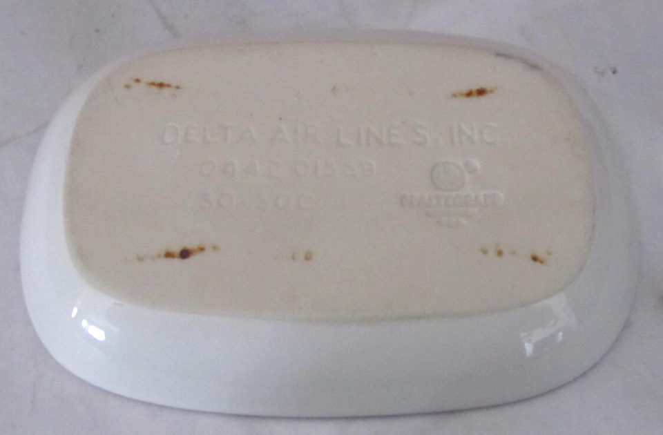 2 VTG Delta Airline Serving Side Plate, Pfaltzgraff Dish, 50-500 ...
