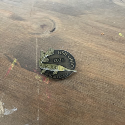 2021 Fish Ohio Master Angler Pin | eBay