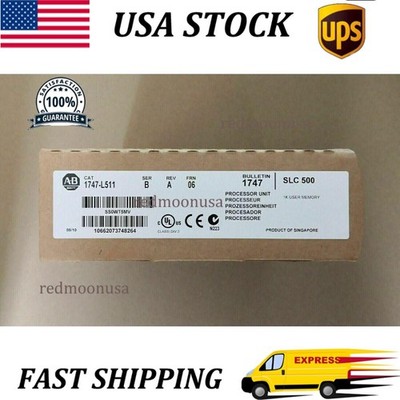 AB 1747-L511 SLC 500 CPU Processor Unit Module 1747L511 New Sealed US ...