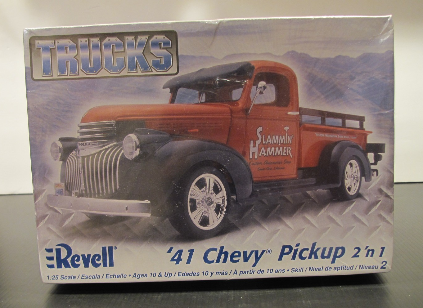 Revell '41 Chevy Pickup 2’n 1 Model Kit 1/25 Slammin Hammer 85-7202 for ...