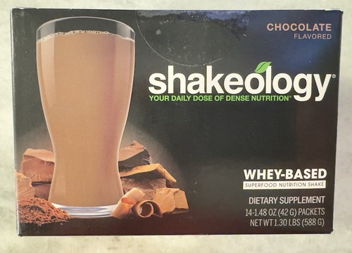 Chocolate Shakeology Whey Protein Powder Blend, Gluten Free Exp 02/27 ...
