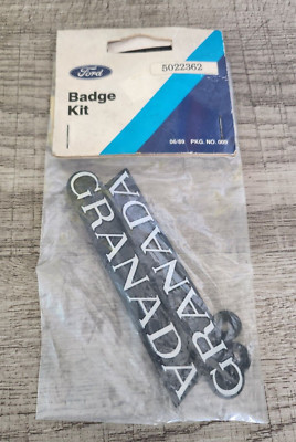Ford Granada Badges Kit Paire Véritable Neuf 5022362 Rare Maintenant | eBay