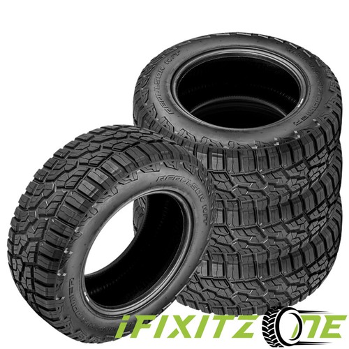 4 RBP Repulsor R/T 33x12.5x17 120Q Mud Tire, Rugged, 10 Ply Rating ...