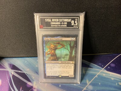 TCCG 9.5 PSA 10 Eq Sygg, River Cutthroat R MTG Graded Commander ...