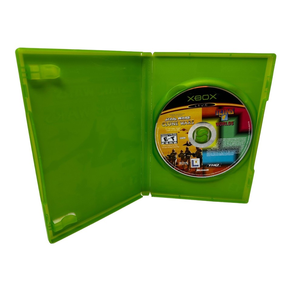 Star Wars : Clone Wars + Tetris Worlds Combo Pack for Xbox Original | eBay