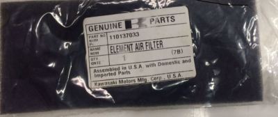 Genuine OEM Kawasaki 6 Pack ELEMENT-AIR FILTER Part# 11013-7033 | eBay
