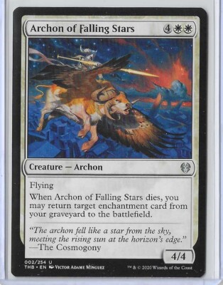 MTG Archon of Falling Stars Theros Beyond Death (THB) Uncommon #002/254 ...