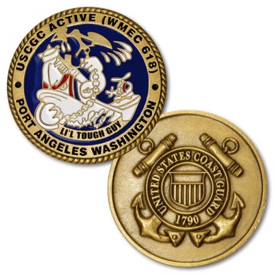 United States Coast Guard Cutter USCGC Active WMEC-618 Challenge Coin ...