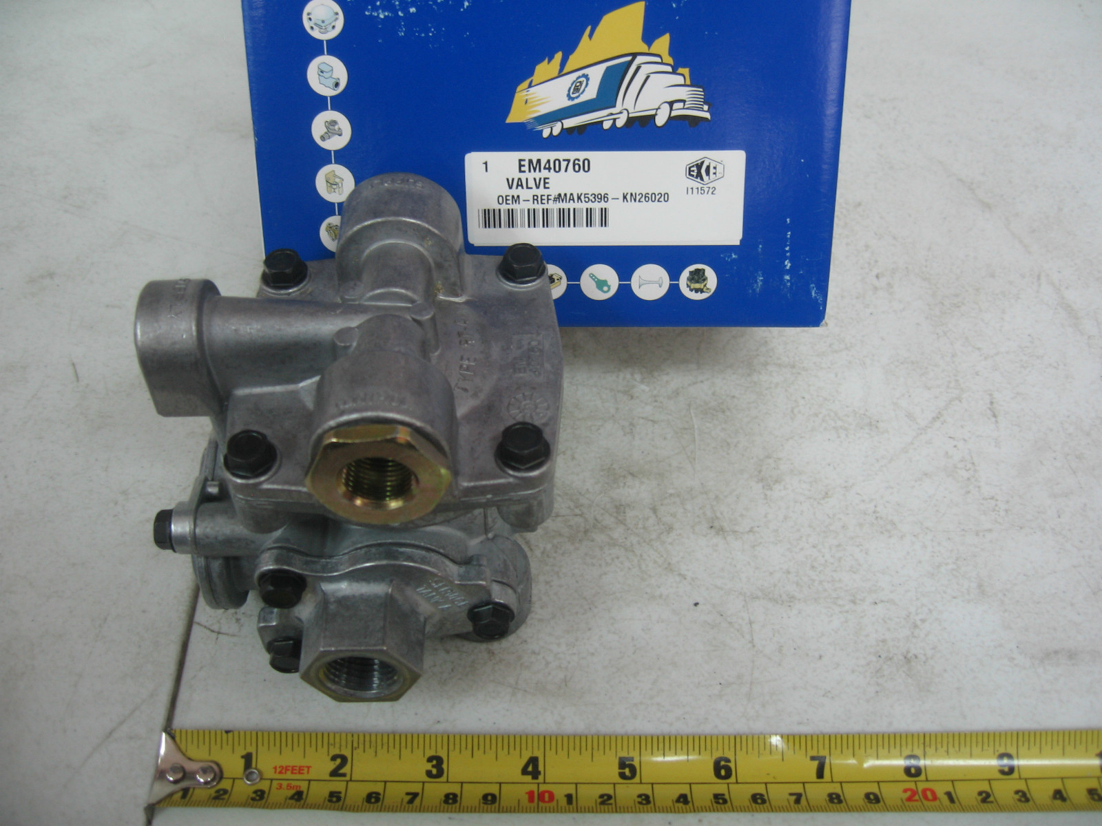 RT4 Trailer Multifunction Valve Excel # EM40760 Ref. # Haldex KN26000 ...