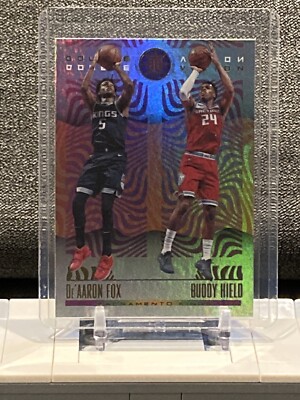2019-20 Panini Illusions De'Aaron Fox Buddy Hield #18 Double Vision | eBay
