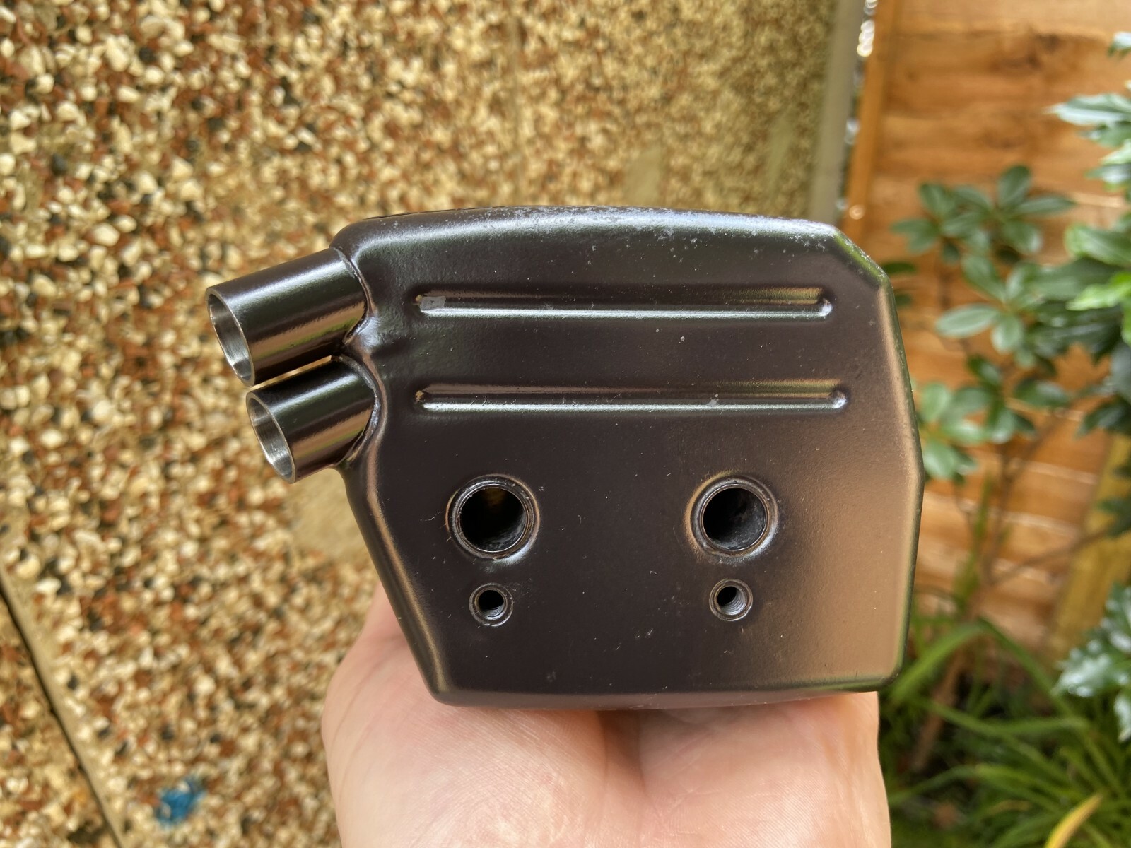 BRAND NEW OEM HUSQVARNA 272xp 268 61 PORTED EXHAUST DUAL PORT MUFFLER ...