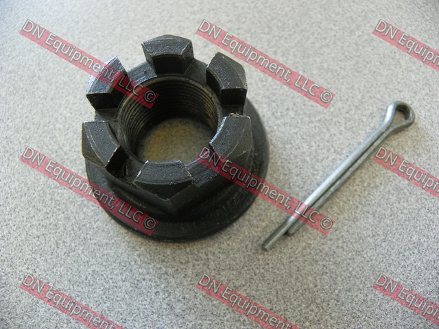 120050 Rotary Cutter Castle Nut and Cotter Pin 1"-14 Universal Fit for ...