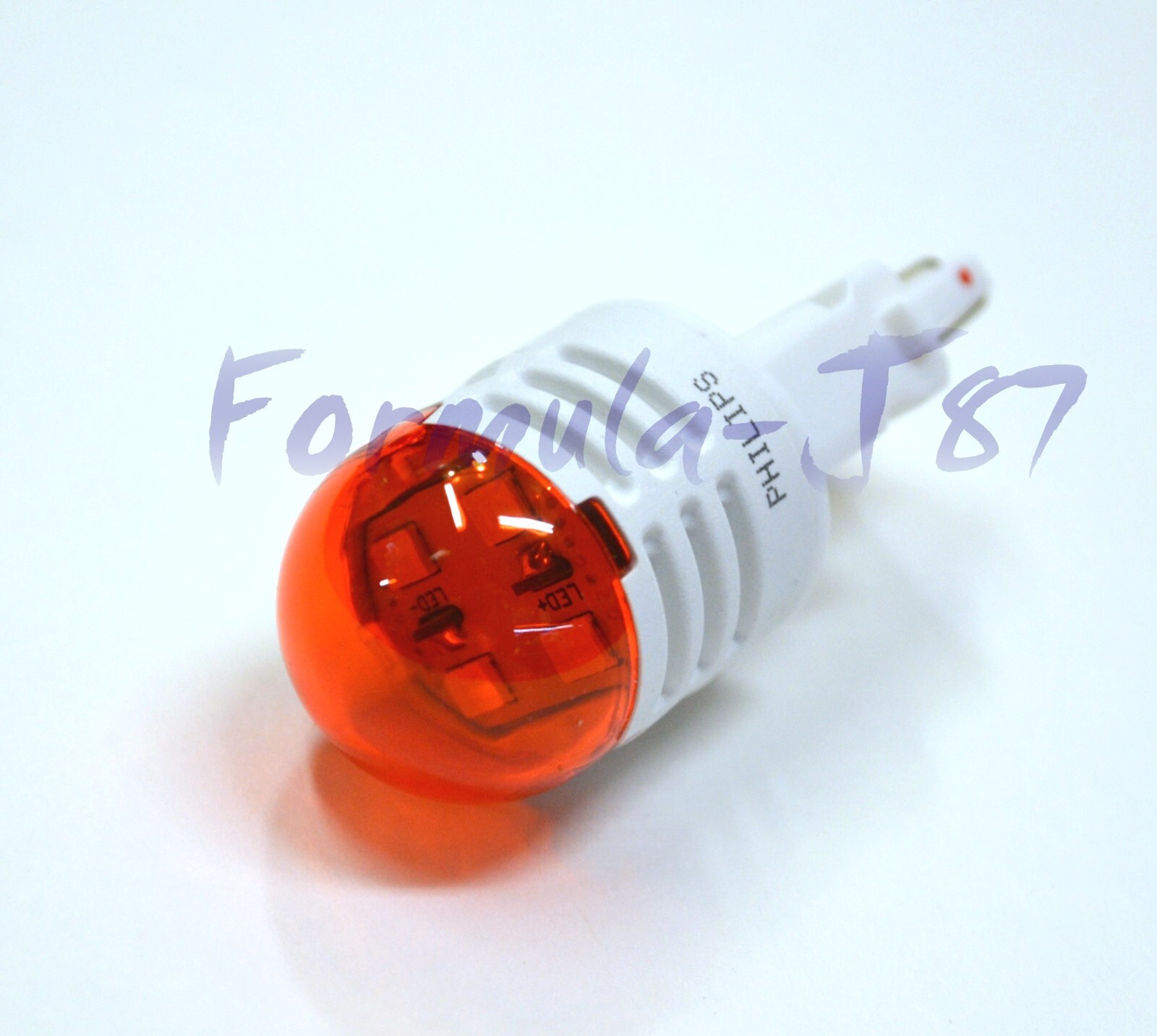 Philips Ultinon LED Light 4114 Amber Orange Two Bulbs DRL Daytime ...