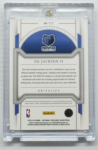 2023-24 National Treasures GG Jackson II Bronze Rookie Patch Auto RC ...