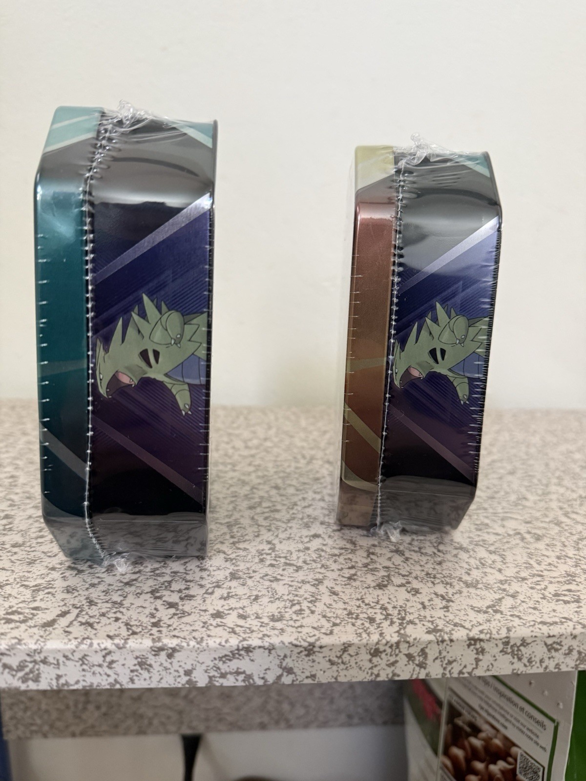 TWO Pokémon Triple Whammy Tin Box Set Darkrai Slaking Booster Promo ...