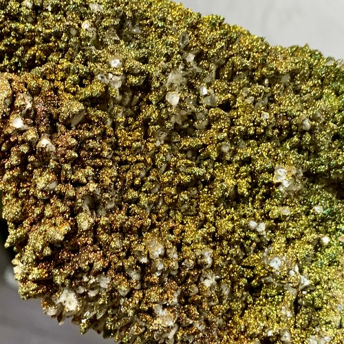 1.72LB Natural Colored pyrite+calcite, crytal symbiotic mineral ...