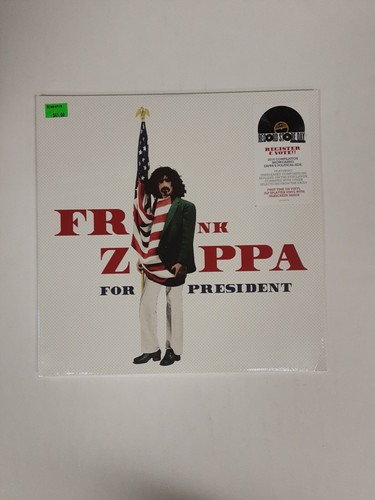 FRANK ZAPPA - ZAPPA FOR PRESIDENT 2XLP VINYL RSD 2024 RECORD STORE DAY ...