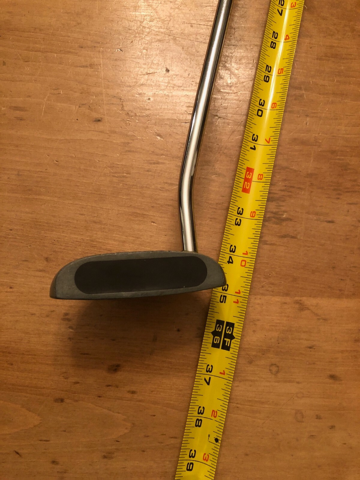 Vintage Mallet Putter With Alignment Lines & Kelmac Grip Right Handed ...